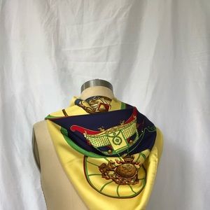 Hermes | Accessories | Hermsparis Silk Scarf Springs | Poshmark